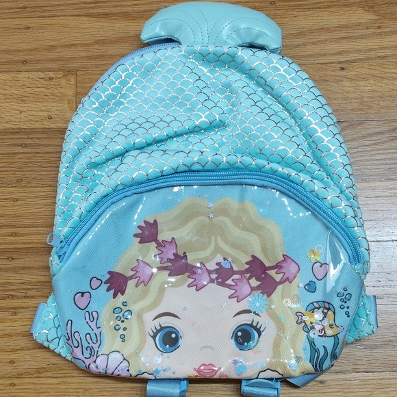 Accessories | Mermaid Themed Backpack With Scales | Poshmark